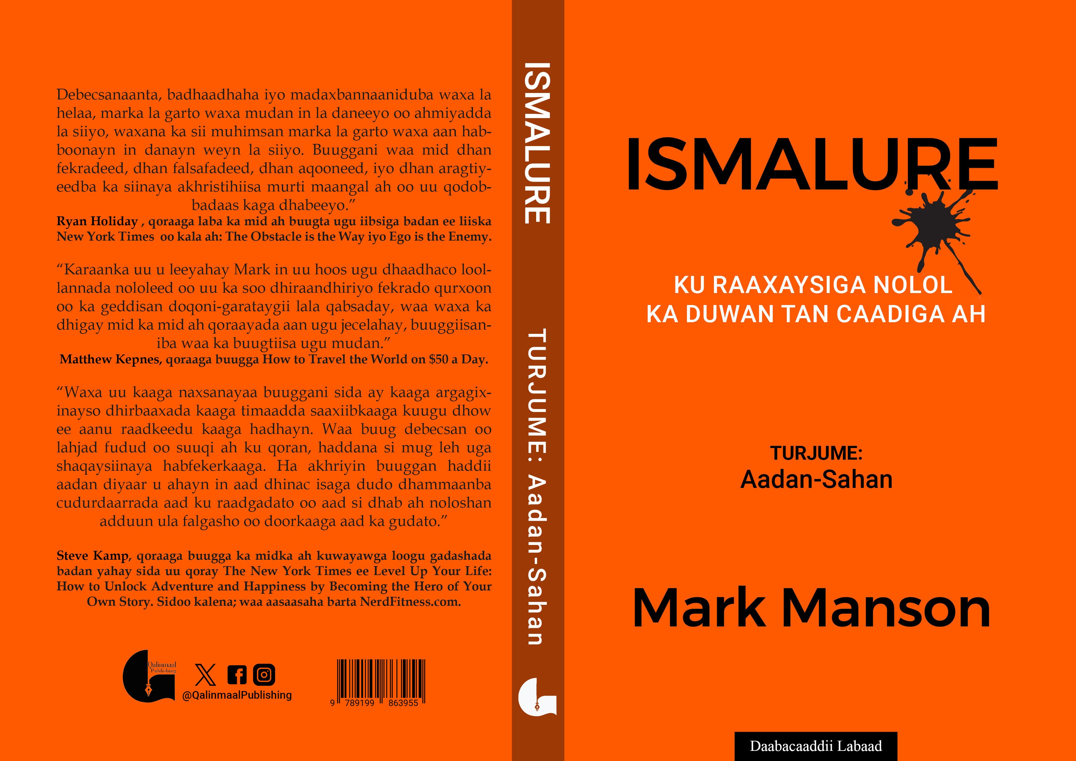 Ismalure – AADAN-SAHAN BOOKS